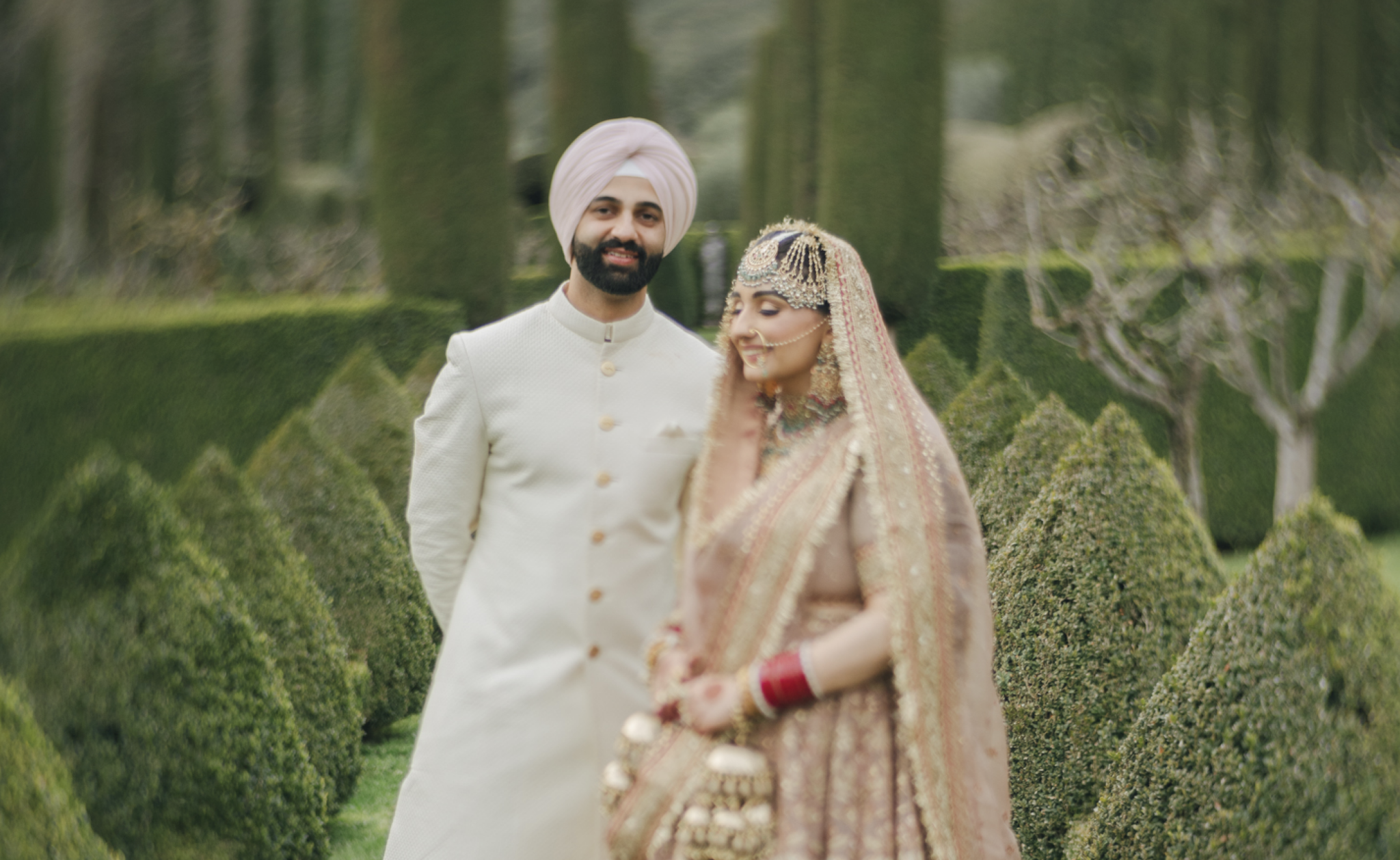 How Anmol Pandal & Gopi Gill Curated Their 5-Day Tuscany Wedding Rooted ...
